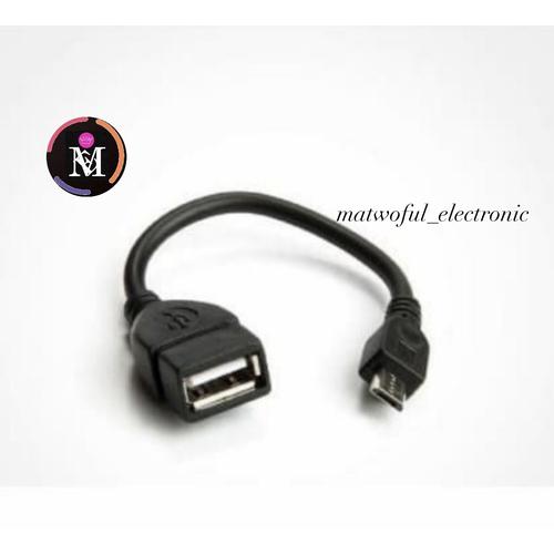 Jual Kabel OTG Micro usb For android ke camera DSLR Transfer foto ke hp ...