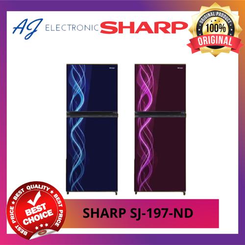 Jual KULKAS SHARP SJ-197-ND/VP / SJ197ND / SJ 197 ND , 2 PINTU - Kab ...