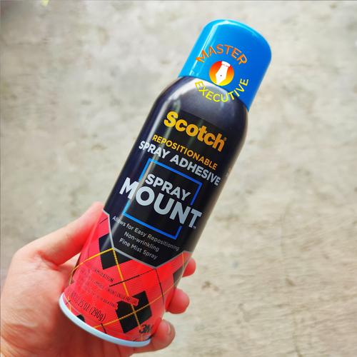 Jual 3M Scotch Spray Mount U.S.A. - Repositionable Adhesive / Lem ...