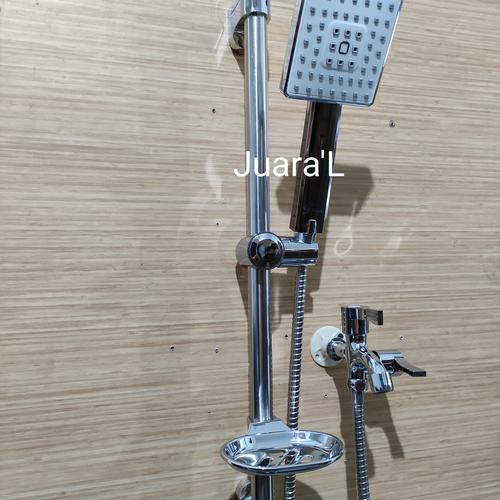 Jual Paket Set Tiang Shower. Shower Hand set tiang. Tiang Shower Mandi ...