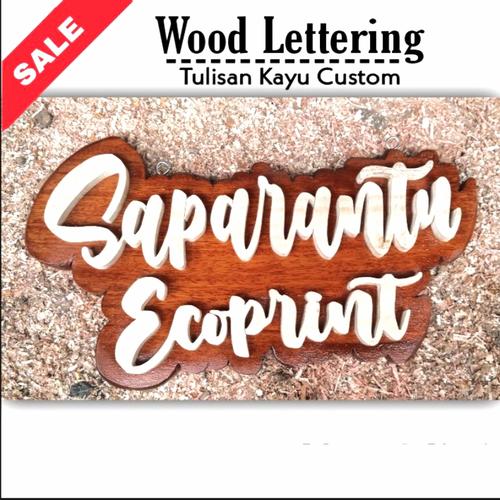 Jual Wooden Name,Tulisan kayu custom, huruf kayu custom, Ukir nama kayu ...