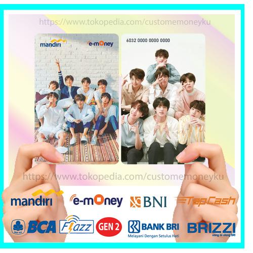 Jual KARTU EMONEY MANDIRI BCA GEN 2 BNI BRI KPOP BTS ONEUL FOTO GRUP ...