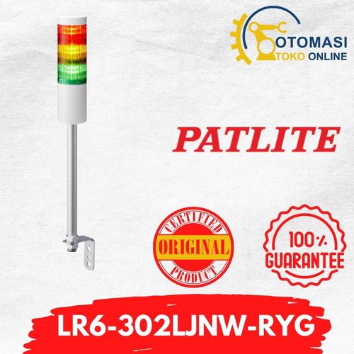 Jual PATLITE SIGNAL TOWER LIGHT LR6-302LJNW-RYG - Jakarta Barat - Toko Online Otomasi | Tokopedia