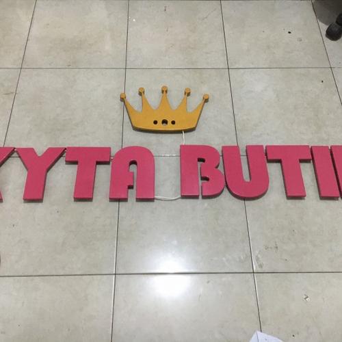 Jual Huruf Kayu Custom 9mm T=10cm - Dekorasi Backdrop Tulisan Dinding ...