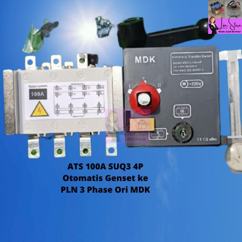 Jual ATS 100A SUQ3 4P Otomatis Genset ke PLN 3 Phase Ori MDK - Kota ...