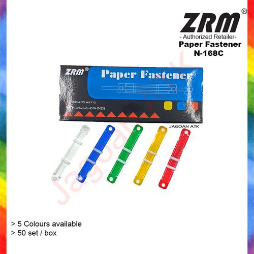 Jual ZRM N-168C Acco Plastik Warna / Coloured Paper Fastener - Jakarta ...