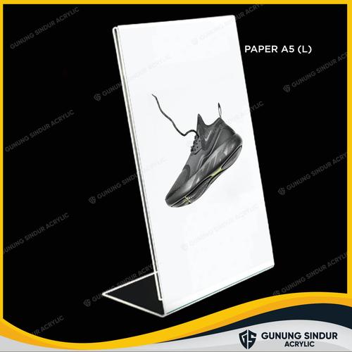 Jual papan menu A5 / papan menu akrilik / akrilik papan menu / brosur ...