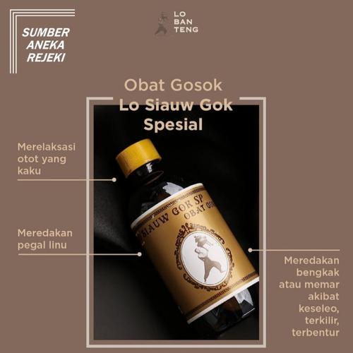 Jual obat gosok lo siauw gok SP | arak gosok Lo ban teng 200 ml - Kota ...