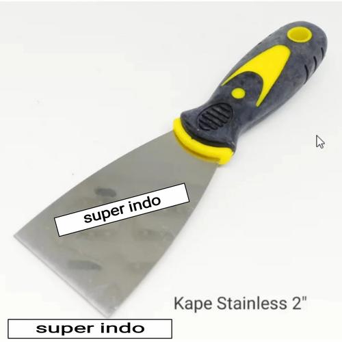 Jual KAPE DEMPUL STAINLESS 2 INCI GAGANG KARET - KAPI 2 IN STAINLES ...