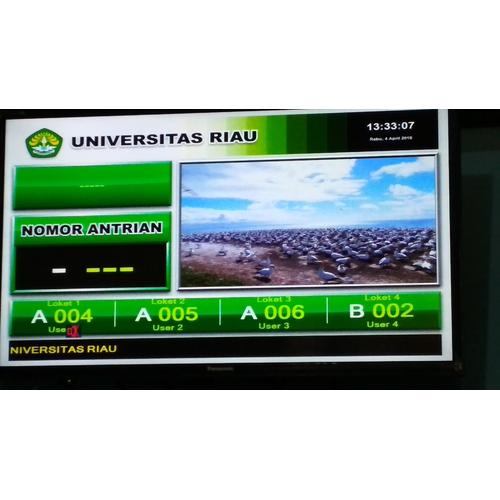 Jual Mesin Antrian TV LCD TV LED - Kota Pekanbaru ...