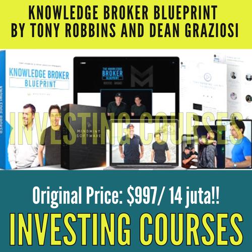 Jual Knowledge Broker Blueprint Tony Robbins and Dean Graziosi - USB ...