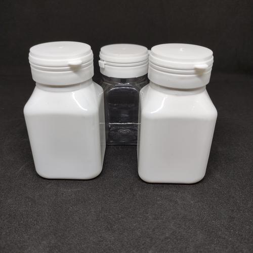 Jual Botol Obat 60 Kapsul Herbal 120ml 120 ml KOTAK - Putih Kapur ...