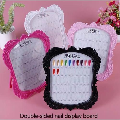 Jual Nail wheel chart / bingkai papan nail display / display kuku kutek ...