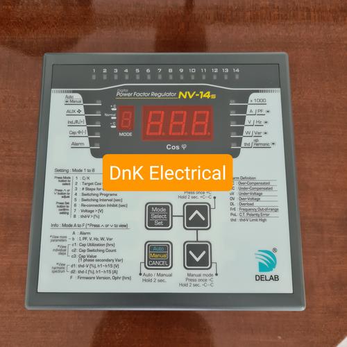 Jual Power Factor Regulator Delab 14 Step NV-14S - Jakarta Barat - DnK ...