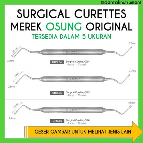 Jual Surgical Curettes / Kuret Bedah Mulut Gigi Merek Osung Original ...