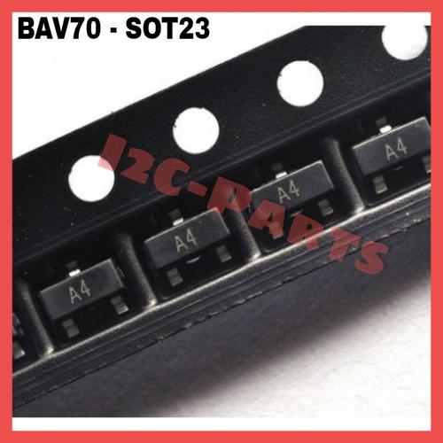 Jual BAV70 A4 SOT23 BAV70LT1G 0.2A SMD Switching Diode Common Cathode ...