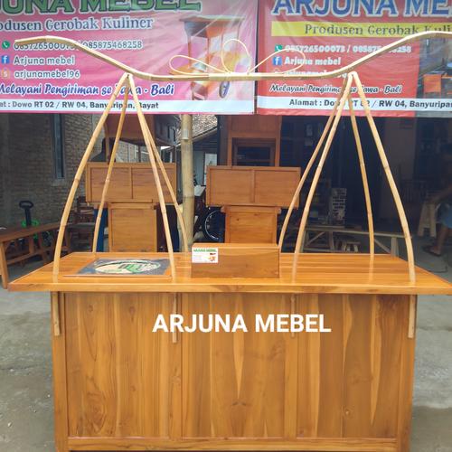 Jual GEROBAK SOTO PIKUL BAHAN KAYU JATI - Kab. Klaten - ARJUNA MEBEL3 ...