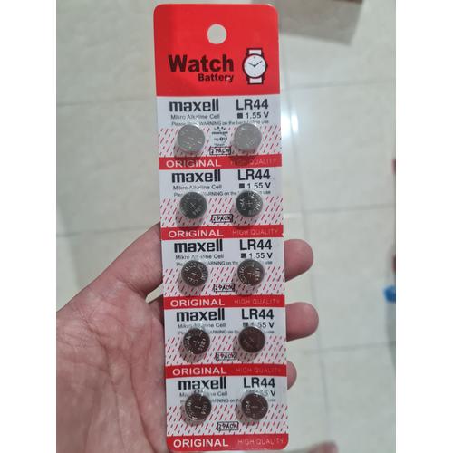 Jual BATERAI MAXEL LR44/LR41/LR1130/LR626/SR621W MURAH (HARGA 1 BATERAI ...