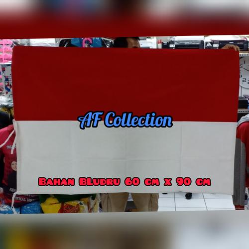 Jual Bendera Merah Putih BLudru 60 cm x 90 cm Bolak - Balik - Jakarta ...