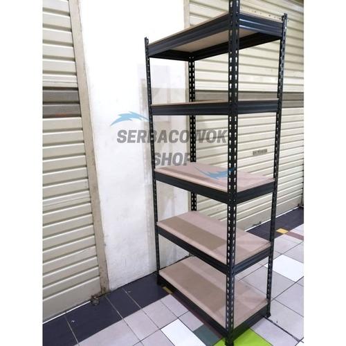 Jual Kenmaster Rak 5 Susun Besi Kapasitas 750 KG Bebas Mur Baut Via ...