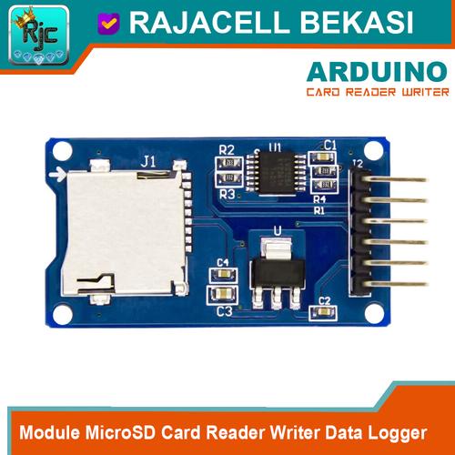 Jual Microsd Card Reader Writer Module For Arduino Micro Sd Kota