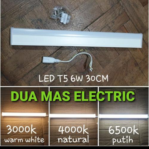 Jual LAMPU TL5 LED 6 WATT T5 6WATT 6W MODEL PHILIPS 30cm 30 cm GARANSI - Putih - Jakarta Pusat ...