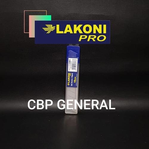 Jual Lakoni Pro Mata Pisau Isi Cutter 18mm / Blades SK5 (10 Pcs) 101015 ...