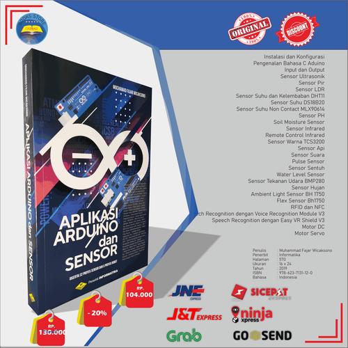 Jual Original Buku Aplikasi Arduino dan Sensor Disertai 32 Proyek ...