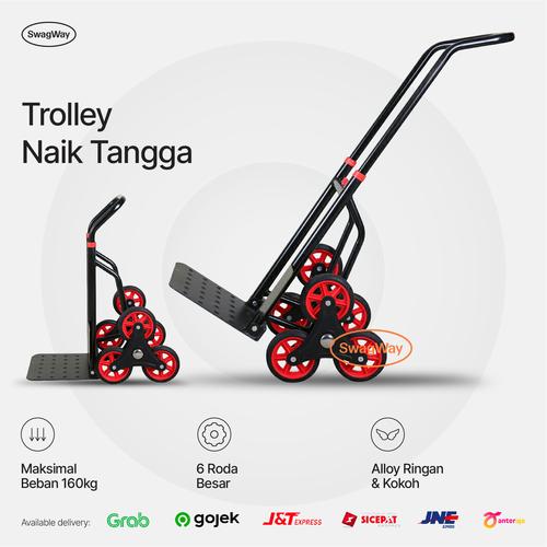 Jual Trolley troli tangga alat bantu angkut barang berat barang besar ...