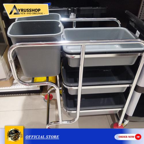 Jual Troli Piring Kotor/Trolley/Trolli/Dapur/Resto/Rumah Makan/Hotel ...