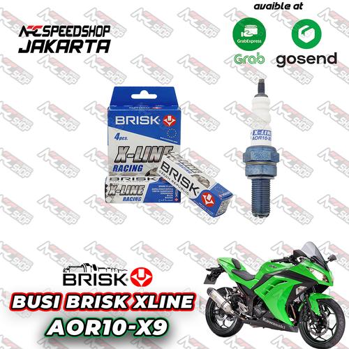 Jual Busi Brisk XLine Racing AOR10 - X9 Ninja 250 FI Busi Racing ...