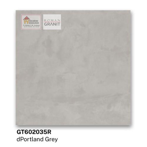 Jual Roman Granit 60x60 GT602035R dPortland Grey Matt Surface - Grey ...