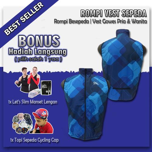 Jual Rompi Vest Sepeda Lipat Jaket Sepeda MTB Folding Bike Olahraga ...