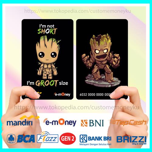 Jual KARTU EMONEY MANDIRI BCA GEN 2 BNI BRI SUPERHERO ETOLL I'M GROOT ...
