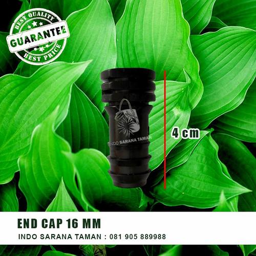 Jual End Cap End Stop Penutup Ujung Selang 16mm Irigasi Hidroponik ...
