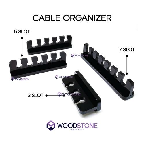 Jual Cable Organizer - Klip Kabel HDMI Meja Office Desk - Cable Holder ...