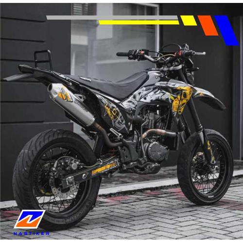 Jual Decal fullhologram dtracker klx crf full body custom desain ...