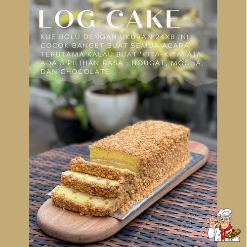 Jual LOG CAKE / KUE BOLU PERSEGI PANJANG - Jakarta Pusat - Patisserie ...