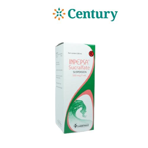 Jual INPEPSA 500 MG SYRUP 200 ML/SUCRALFATE 500 MG/OBAT MAAG/PENCERNAAN ...