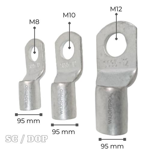 Jual Skun / Cable Lugs / Scun Kabel Tipe SC Ukuran 95 mm2 Baut M8 M10 ...