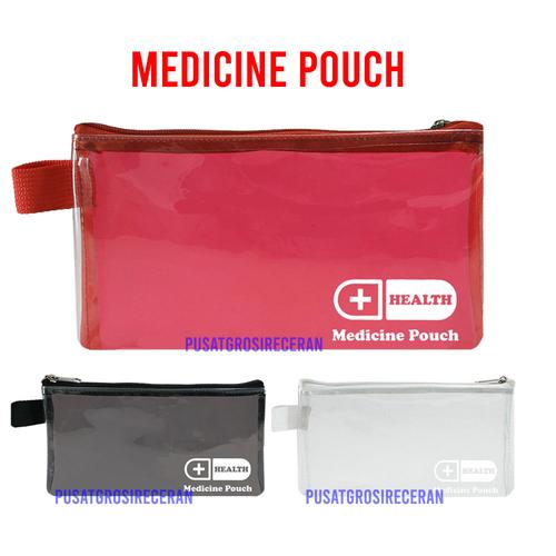 Jual Health Medicine Clear Pouch Kit Medis Dompet P3K Tas Obat Pouch ...