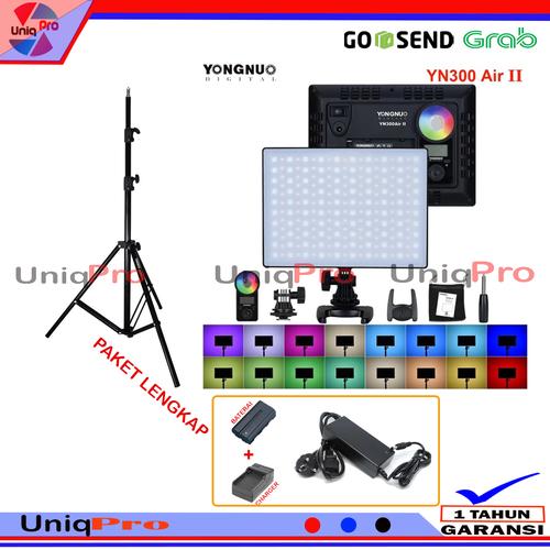 Jual PAKET Yongnuo YN-300 Air II RGB LED Video Light Kamera Led RGB ...