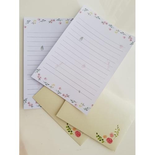 Jual Letter Envelope / kertas surat custom handmade murah isi 3 set ...