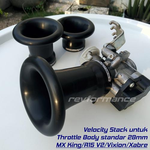 Jual Velocity Stack Corong TB MX King R15 Vixion Revformance Velostreet ...