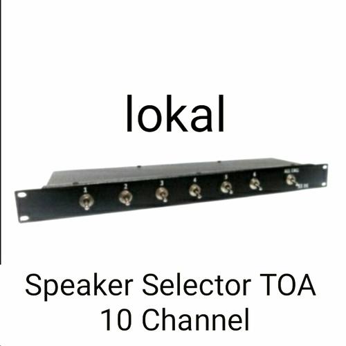 Jual Speaker Selector untuk TOA 10 channel lokal - Jakarta Pusat ...