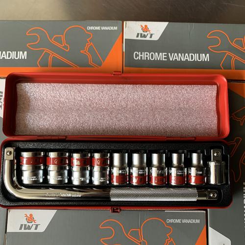 Jual Kunci socket set IWT 11pcs 8-24mm 1/2DR 12PT made in japan ...