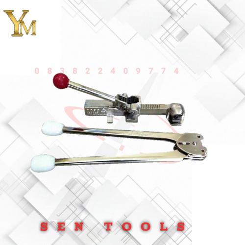 Jual alat packing strapping clam band besi 19 mm 3/4 inch alat clamp ...