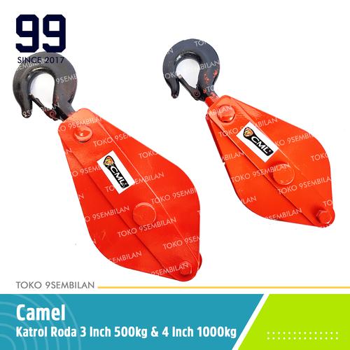 Jual Camel Roda Katrol Kerekan Timba Sumur Kapal 3" 500Kg & 4" 1000Kg ...