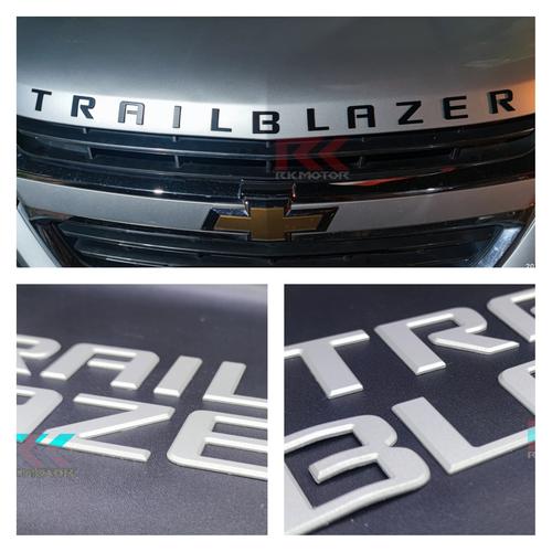 Jual Stiker Emblem Chevrolet Trailblazer ABS Thailand - Abu-abu - Kab ...