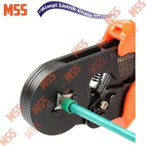 Jual IWISS Tang Ferrule, Wajib untuk pemasangan kabel combiner box ...